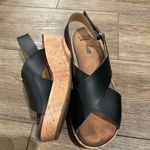 Clarks Shoes Clarks Annadel Eirwyn Wedge Sandal Poshmark